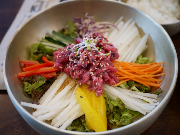 울산 중구 복산동 맛집 한우물회 육회비빔밥 맛난 함양집 종가점 본점 네이버 블로그
