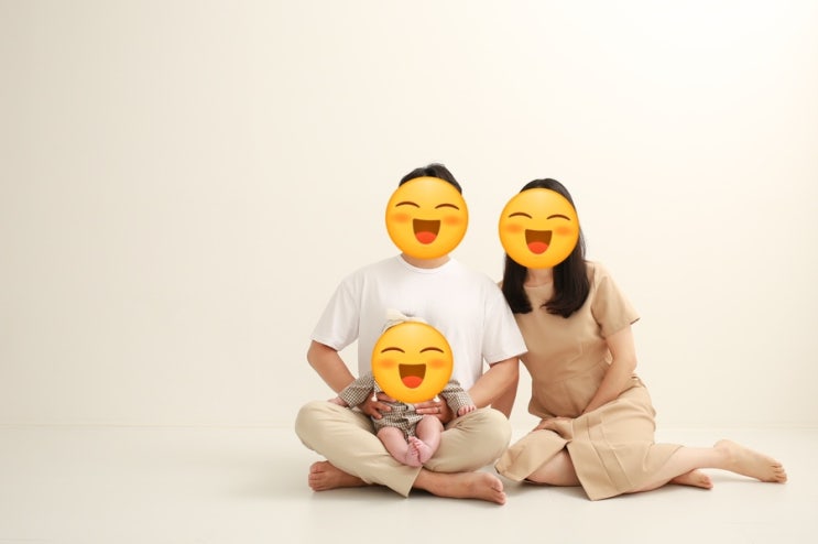 사진관내돈내산 봄이 왔어요 밤비 컨셉 백일 아기 가족 사진 촬영 후기 네이버 블로그