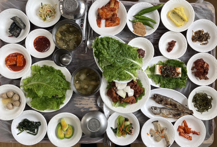 강진 맛집 강진 설성식당 연탄불고기 푸짐한 한상차림 맛있는 집밥 🏠 🍚 네이버 블로그
