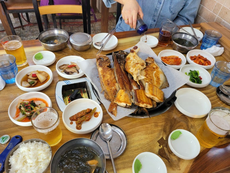 부산 남해금수횟집 자갈치시장 가성비 개쩌는 생선구이 맛집 1인1만원 으로 배터지게 생선먹기 네이버 블로그