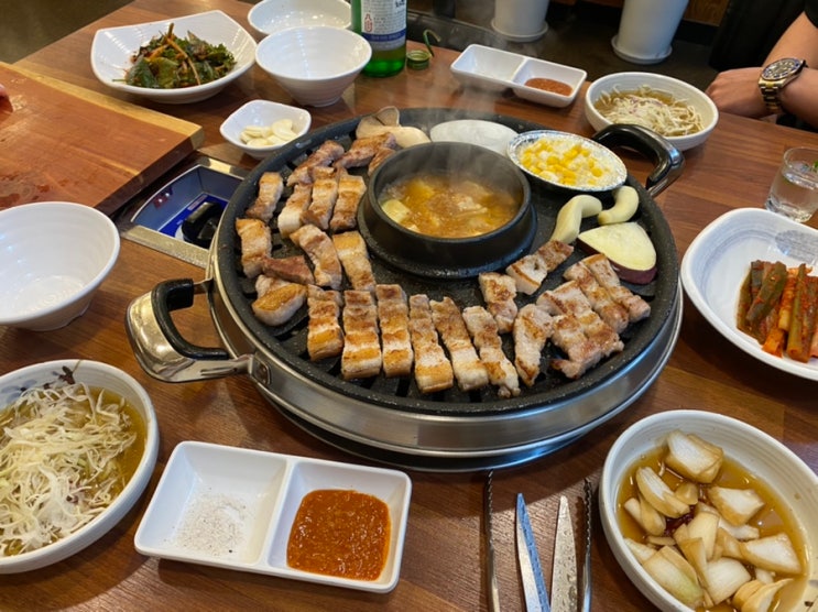 부천 고기가 맛있는집 고강동맛집 해바라기정육식당 네이버 블로그