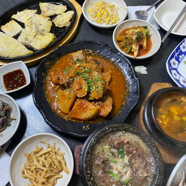 이천맛집 이천 돌솥밥 시골밥상 비에이비스타cc 맛집 푸짐한 돌솥밥 한상 네이버 블로그
