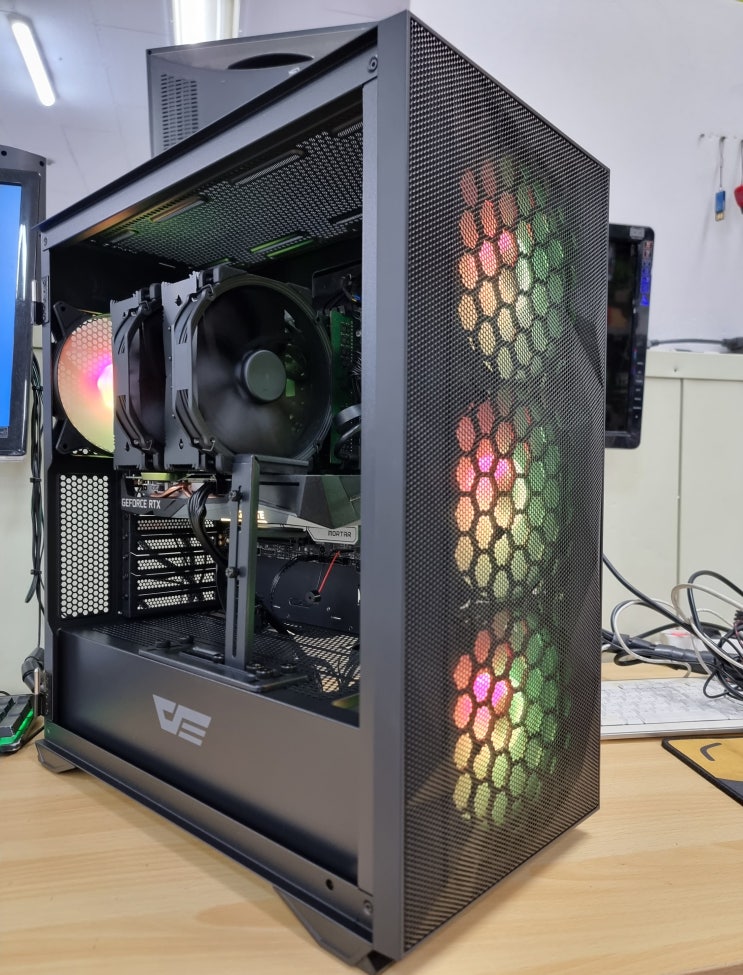 NOCTUA NH-D15 Chromax.black조립[무광컴퓨터][부산컴퓨터도매상가][가야컴퓨터도매상가][부산조립컴퓨터][해피컴 ...