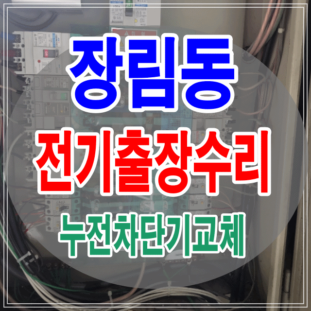 3상4피 30a누전차단기교체 사하구 장림동 전기출장수리 네이버 블로그