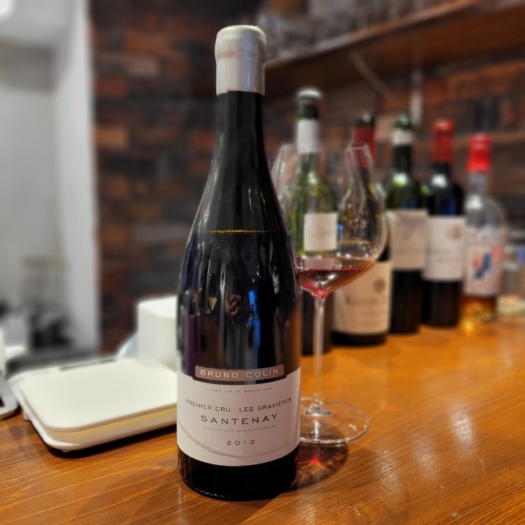 도멘 브루노 콜랭 상트네 프리미에 크뤼 레 그라비에르 2013 (Domaine Bruno Colin Santenay 1er ...