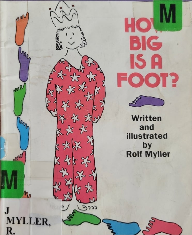초등 권장도서 원서로 읽기 (19) 발 하나는 얼마나 클까요?-롤프 마일러(How big is a foot? - Rolf ...