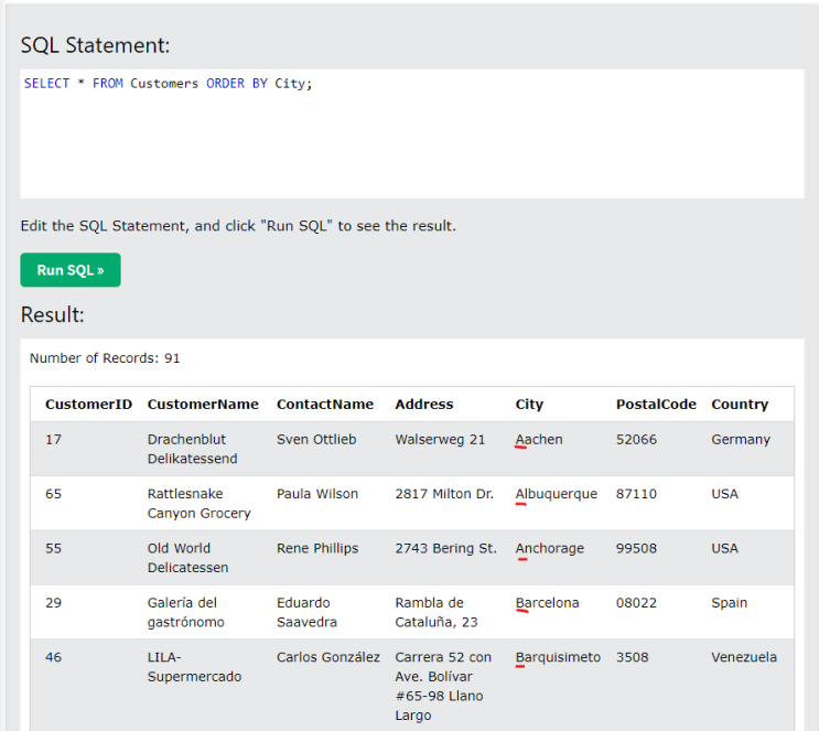 SQL 기본 문법 정리 (2) - ORDER BY : 네이버 블로그