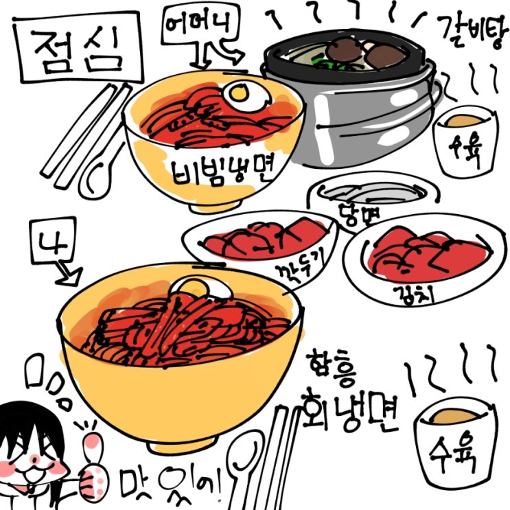 점심 식사 이야기 : 네이버 블로그