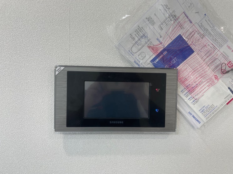 강서구 염창동 강변성원아파트 삼성 비디오폰 SHT-3527XA, 삼성 도어락 SHP-P51 설치 후기 : 네이버 블로그