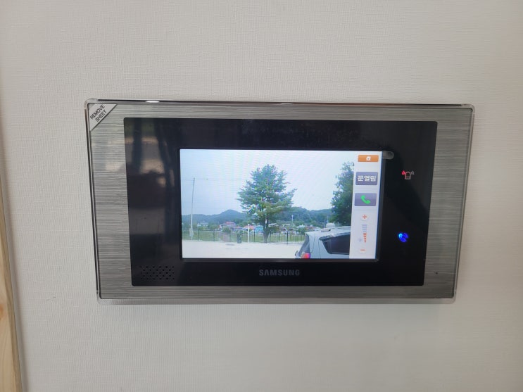 경기도 여주시 오금동 단독주택 삼성 비디오폰 SHT-3527XA, 삼성 도어락 SHP-DP930 설치 후기 : 네이버 블로그