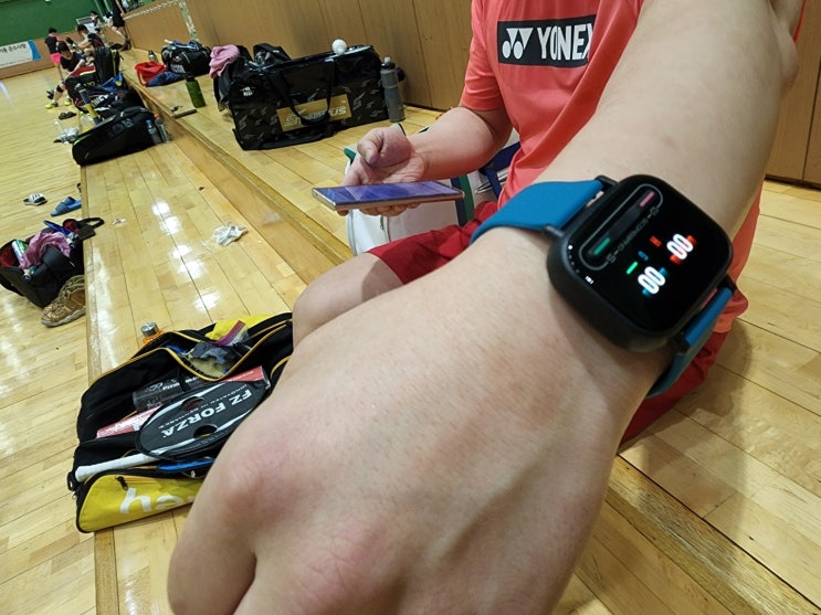 위꾹 스코어밴드 배드민턴샵에서 구매했어요 : 네이버 블로그