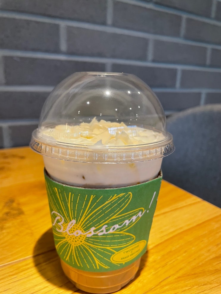 투썸 플레이스 데일리 오트 코코넛라떼 후기 네이버 블로그