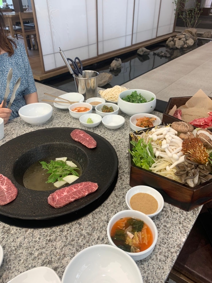 아이와함께 먹기 좋은 롯데백화점 동탄점 한국인의밥상 네이버 블로그