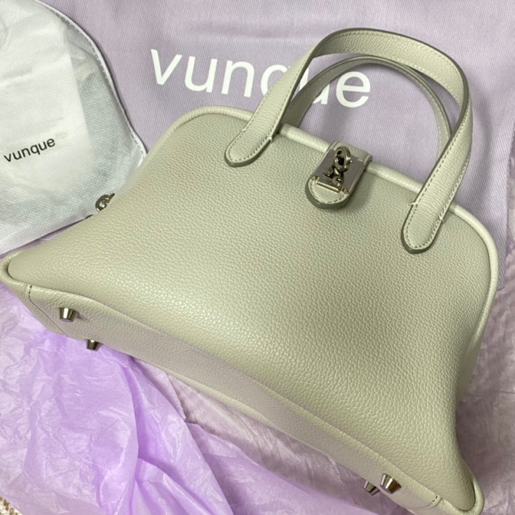 [vunque/분크] Toque tote S(토크 토트 스몰) Light beige : 네이버 블로그