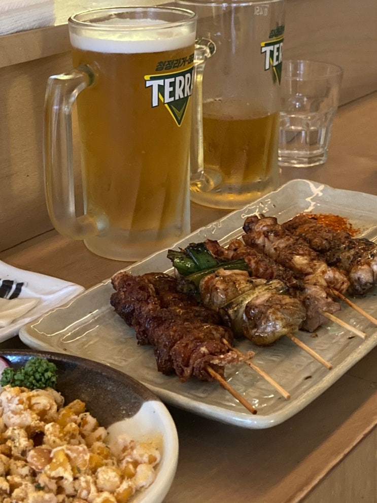 부산 전포 술집 토리에 とりえㅣ분위기 좋은 서면 이자카야 일본식 닭꼬치 구이 맛집 추천 네이버 블로그