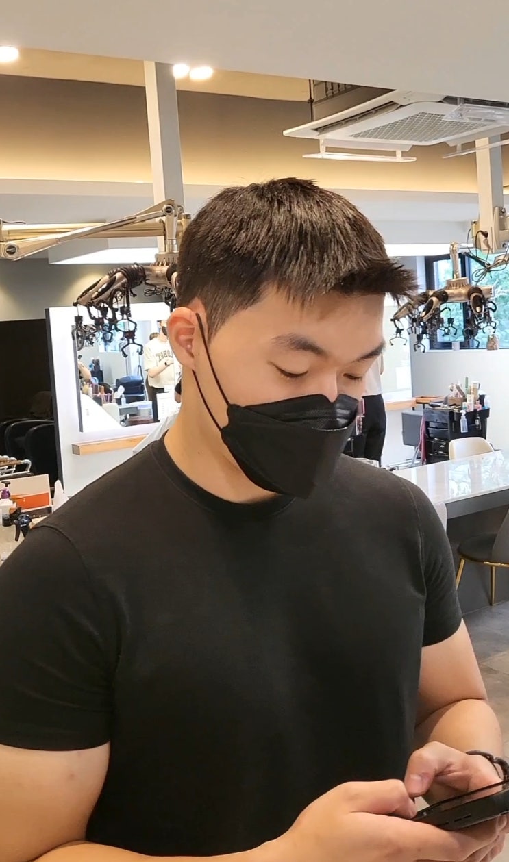 당산역미용실 직모강모 아이비리그컷전체다운펌남자짧은머리 헤어스튜디오백가 백경원장 네이버 블로그