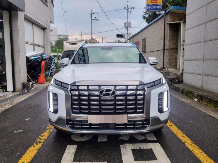 신차 팰리세이드 솔라가드새턴 풀썬팅 파인뷰lx7000블랙박스 Ppf 나노텍유리막코팅 수원신차검수 수원신차패키지 수원솔라가드
