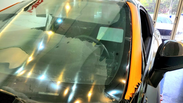 TIGER-86_도요타 GT86 전면유리보호필름_윈드쉴드_카본사이드스커트 장착 : 네이버 블로그