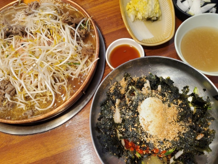 협찬×여름철 단골 메뉴셀프부침개 소불고기전골이 나오는 푸짐한 막국수 맛집 사계절열두달 이천막국수 네이버 블로그