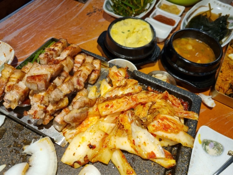 안양일번가맛집 하남돼지집 안양역 삼겹살and오겹살맛집한돈숙성오겹살and도시락김치볶음밥안양회식장소 추천 네이버 블로그