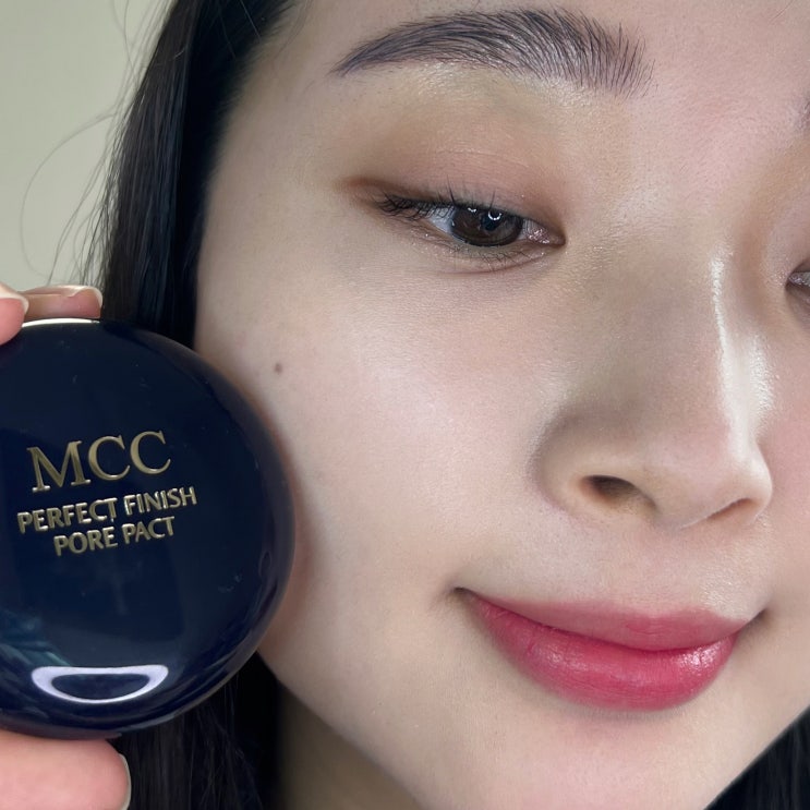 기름종이 파우더팩트 추천 Mcc 퍼펙트 피니쉬 포어팩트 노세범 파우더 네이버 블로그
