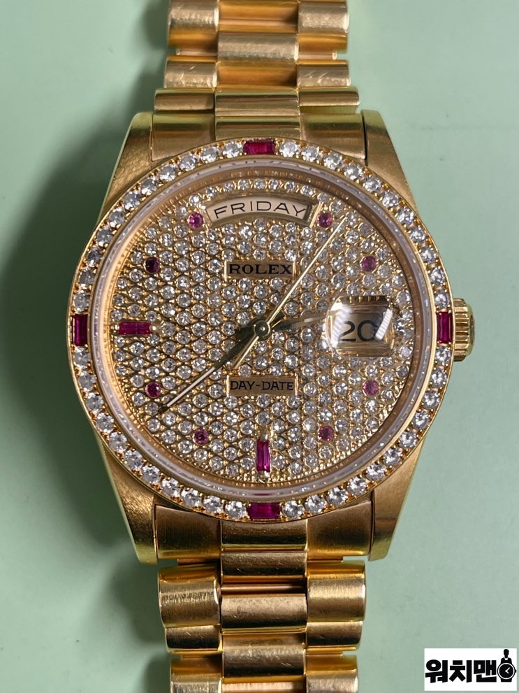 Rolex 롤렉스 데이데이트 18378 And 데이저스트 정품 감정 및 오버홀 천안 아산 명품 시계수리 워치맨 네이버 블로그