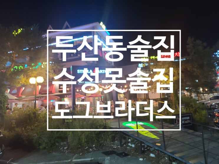 대구 수성못 술집 힙한 분위기의 야외 술집 도그브라더스 네이버 블로그