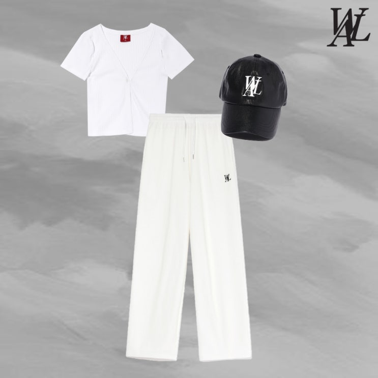 WOOALONG(우알롱) 'Signature relax wide pants' : 네이버 블로그