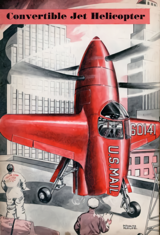 최초의 VTOL 제트기 - 벨 65 (Bell Model 65) : 네이버 블로그
