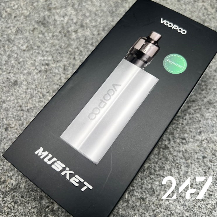 Voopoo Musket 부푸 머스켓킷 가벼운 모드기기 가벼운 폐호흡기기를 찾는다면 가변기기 모드기기 폐호흡기기