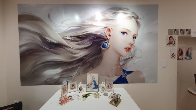 일러스트레이션 전시회 - dadachyo 첫번째 개인전, : 네이버 블로그