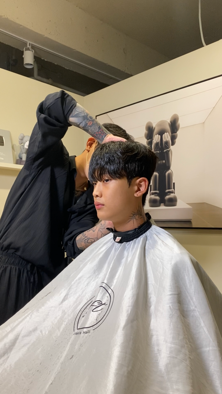 안산 볼륨매직 차은우 머리 안산 시스루펌 잘하는 곳 네이버 블로그