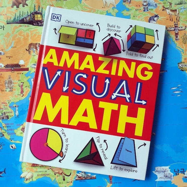 엄마표 5살 유아 수개념 가르치기 DK 수학책 Amazing visual math : 네이버 블로그