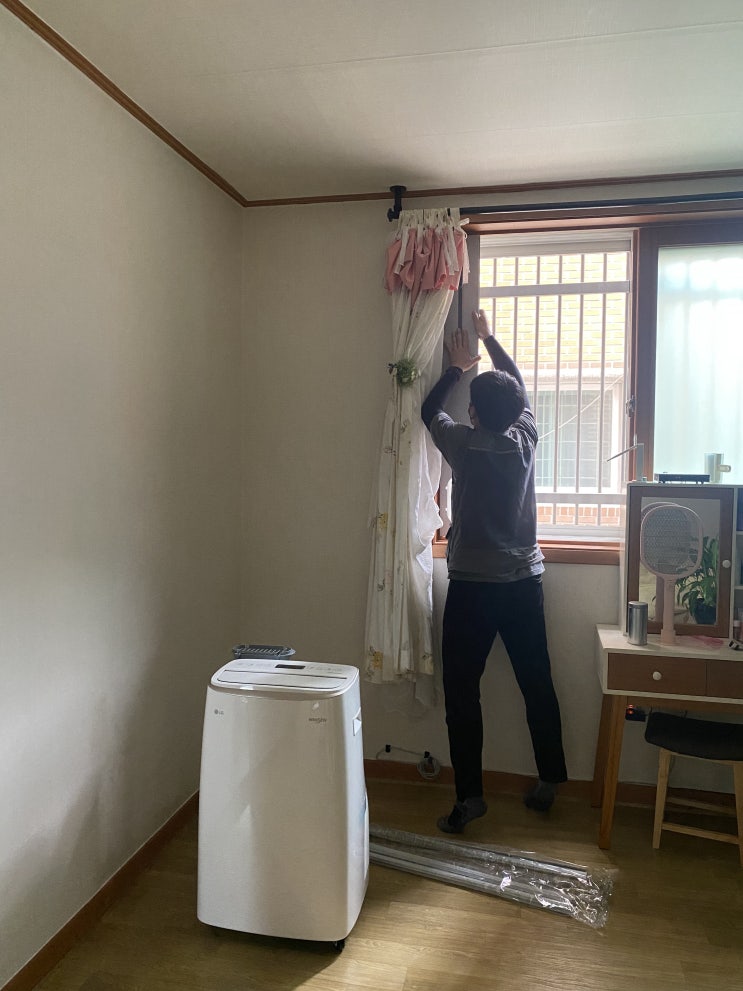 [제품후기] LG 이동식에어컨 '22년 신제품 8평형(PQ08DCWAS) 사용후기 : 네이버 블로그