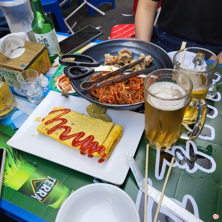 을지로 노가리골목 만선호프 을지로 포장마차 포차거리 안주맛집 네이버 블로그