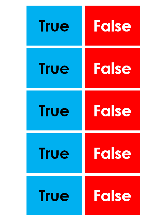현재시제를 이용해서 말하는 True or False Board Game : 네이버 블로그
