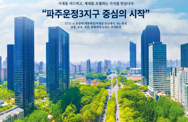 청약 6월 3째주 파주 운정3지구 주상복합용지 차이점 일정 평면 공고문 분석 네이버 블로그