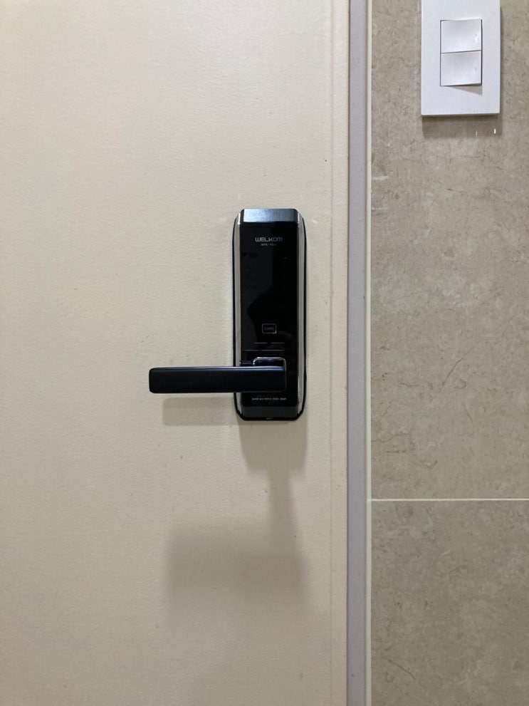 #WTS700#셀프도어락#상가화장실#도어락 : 네이버 블로그