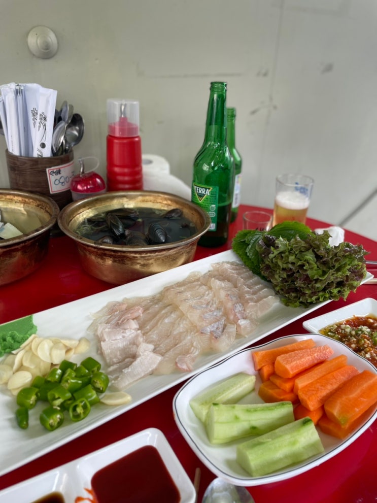 내덕동 횟집 야외 포장마차에서 즐기는 청솔카센타 회포차회포장 네이버 블로그