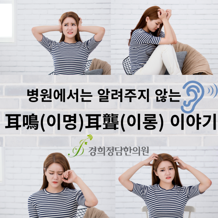 귀가 먹먹해요 내 목소리가 귓속에서 울려요 소리가 안 들려요 귀에서 소리가 나요 병원에서 알려주지 않는 이명耳鳴과
