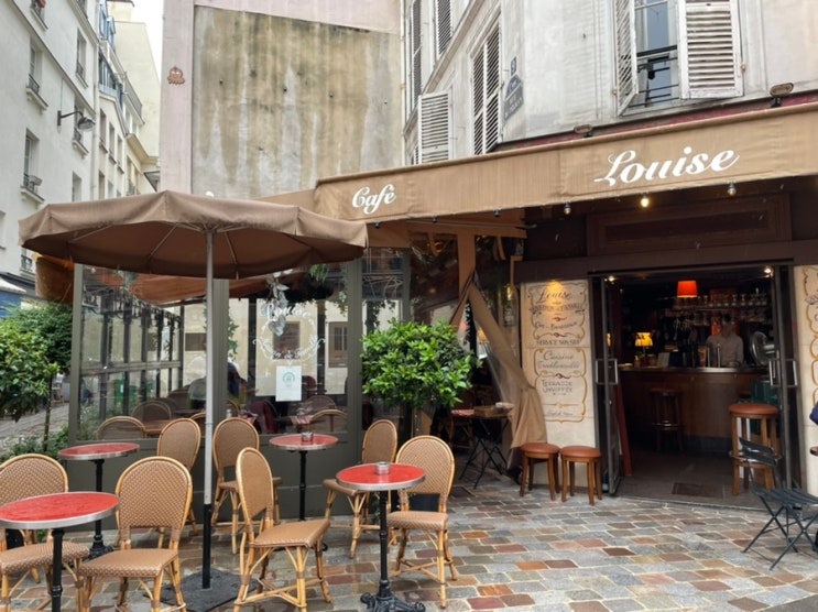 [🇫🇷파리] Louise café palais royal : 루브르박물관 근처 라따뚜이 맛집 위치 : 네이버 블로그