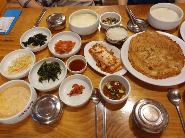 남양주 맛집 기와집 순두부 녹두전과 콩탕 네이버 블로그