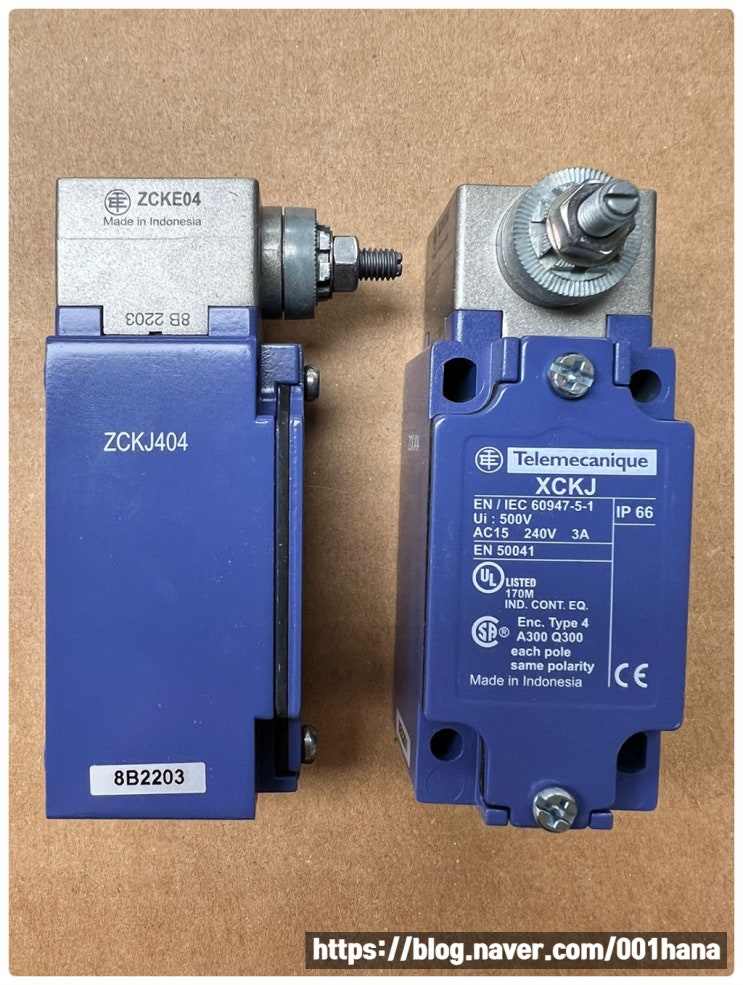 #슈나이더 #리미트스위치 #리미트스위치레버#ZCKJ404 #ZCKY43 : 네이버 블로그