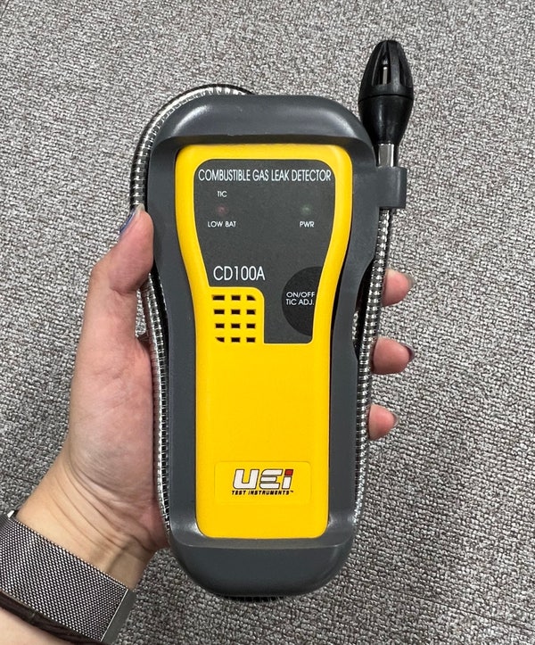 UEI CD100A 휴대용 가연성 가스 검출기 / 가연성 가스 누설 감지기 / 도시가스 누설감지기 : 네이버 블로그