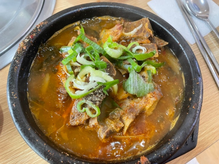 통영 해장 통영 무전동 맛집 청기와뼈해장국에서 시원한 국물에 해장하고 왔습니다 네이버 블로그