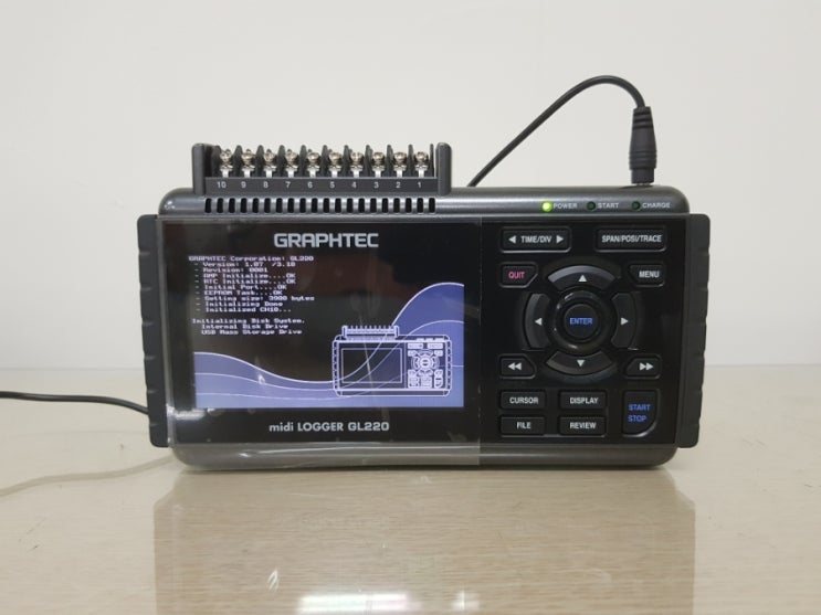 Graphtec GL220 Recorder (10채널) 렌탈, 중고매각 및 중고매입 : 네이버 블로그