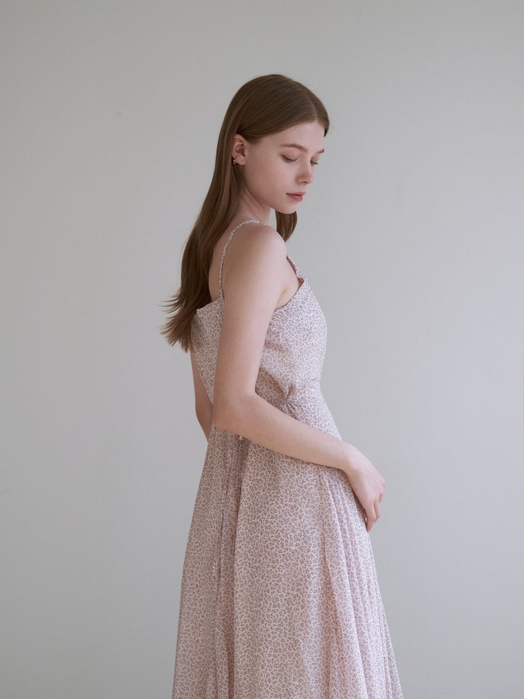30대 40대 여름 원피스 추천 / ADAUL(어다울) FLOWER CHIFFON BUSTIER DRESS / 플라워 쉬폰 ...