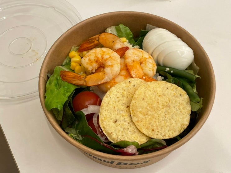 서울 구로디지털단지 지타워몰 맛집 샐러드박스 Saladbox 멕시칸 쉬림프 샐러드 플레인 요거트 네이버 블로그
