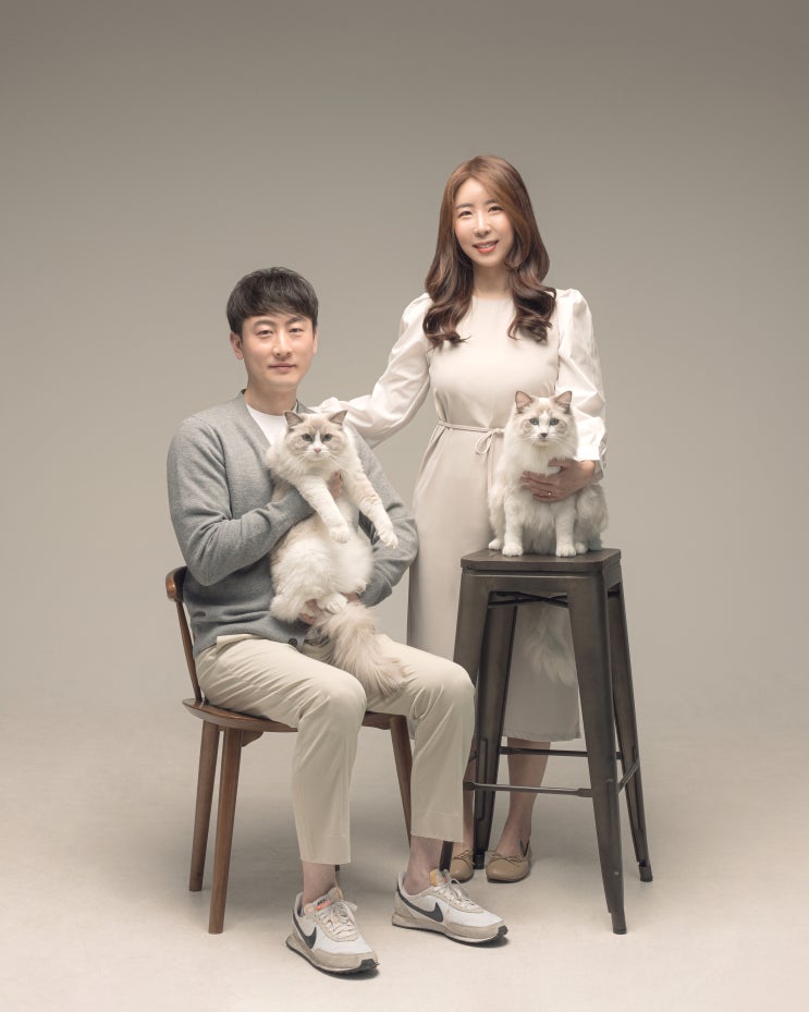 동탄 사진관 토끼사진관 반려묘 가족사진 ♥ 네이버 블로그