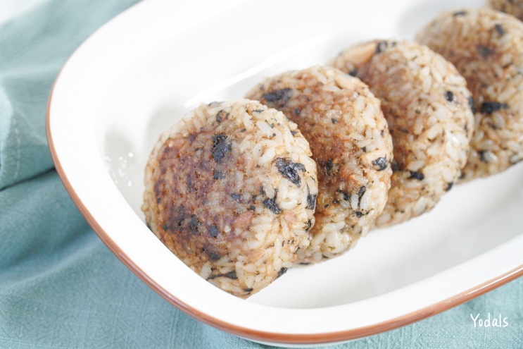 참치마요주먹밥 노릇하게 구운 주먹밥만들기 : 네이버 블로그